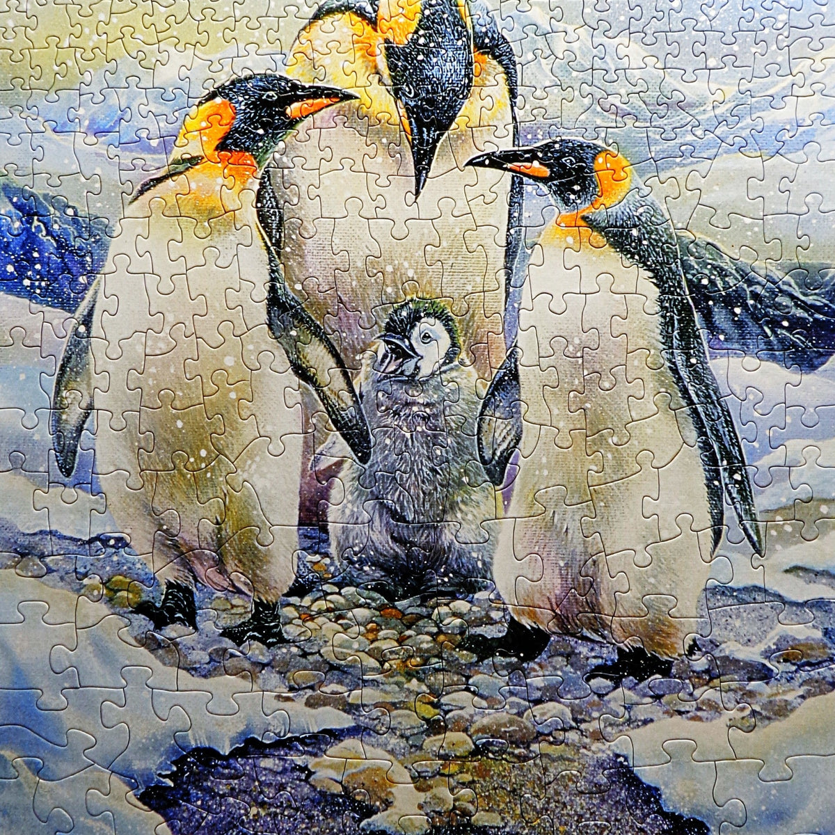 Pingouins parfaits dans un puzzle familial — Cobble Hill Puzzles