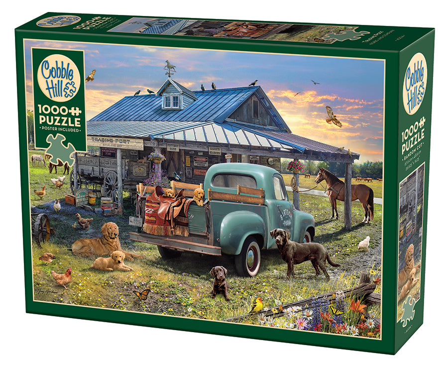 Trading Post - Puzzle - 1000 piece - Cobble Hill Company — Cobble Hill ...