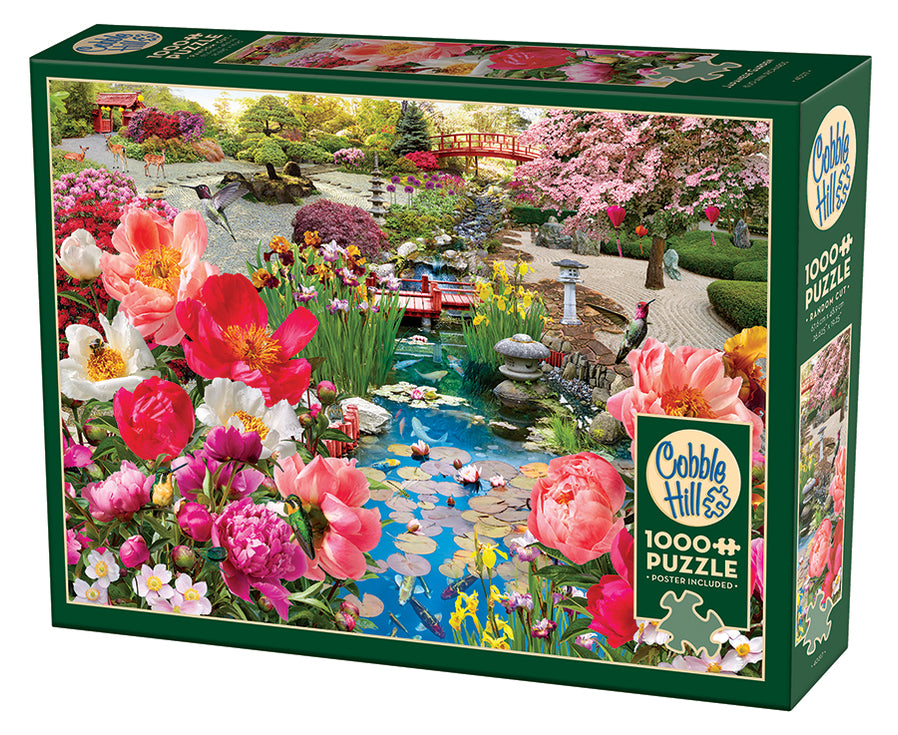 Japanese Garden - Puzzle - 1000 piece - Cobble Hill Company — Cobble ...