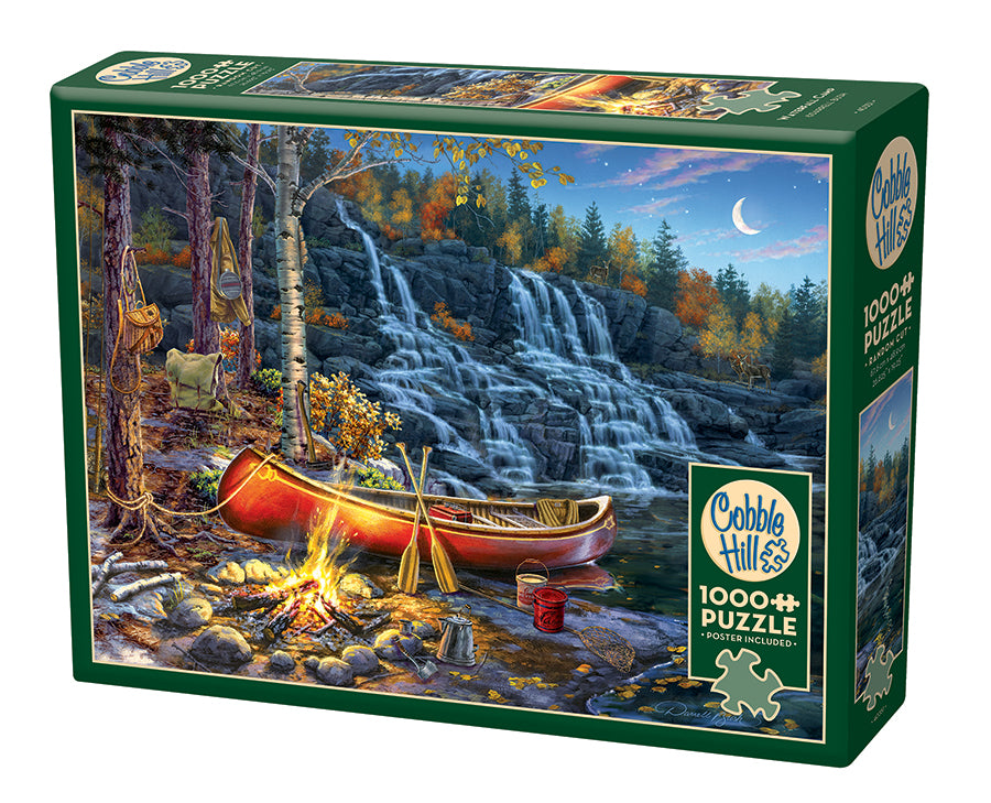 Waterfall Camp | 1000 Piece — Cobble Hill Puzzles
