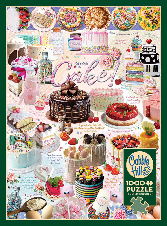 Cake Time | 1000 Piece — Cobble Hill Puzzles