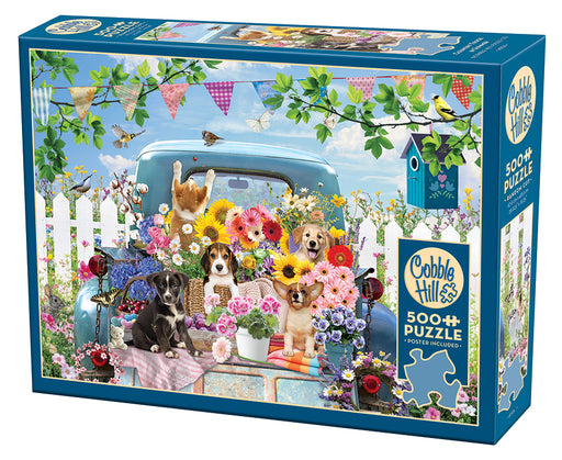 Thanksgiving Puzzle Cobble Hill Jigsaw Puzzle; Country Truck In Autumn ...