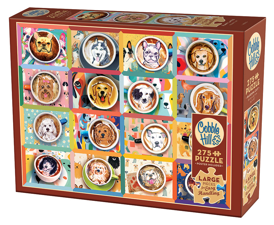 Puppy Lattes – Grands puzzles pour seniors et soirées en amoureux ...