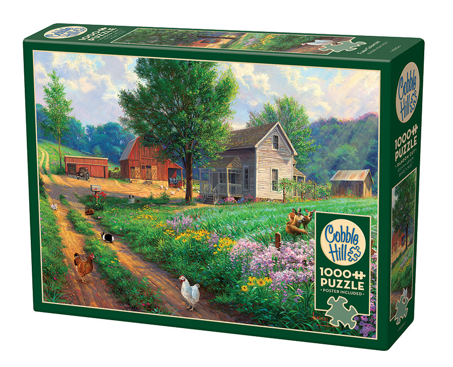 Farm Country 1000 piece jigsaw| 40004 |Cobble Hill Puzzles Official Website