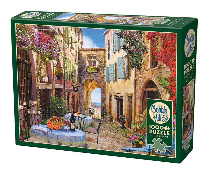 French Village 1000 piece jigsaw| 40078 |Cobble Hill Puzzles Official ...