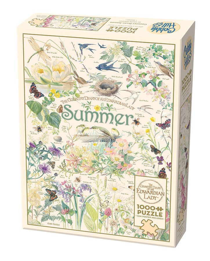 Country Diary: Summer 1000 piece jigsaw| 40093 |Cobble Hill Puzzles ...