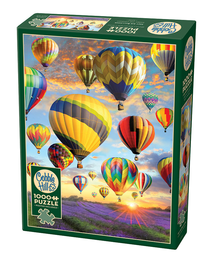 Hot Air Balloons 1000 piece jigsaw| 40159 |Cobble Hill Puzzles Official ...