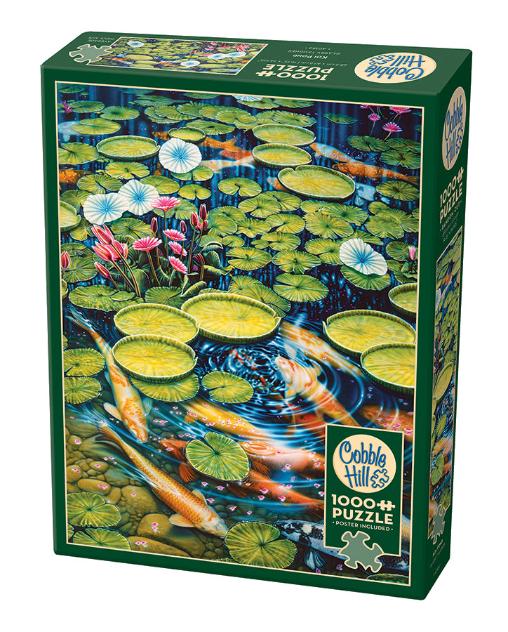 Koi Pond 1000 piece jigsaw| 40184 |Cobble Hill Puzzles Official Website