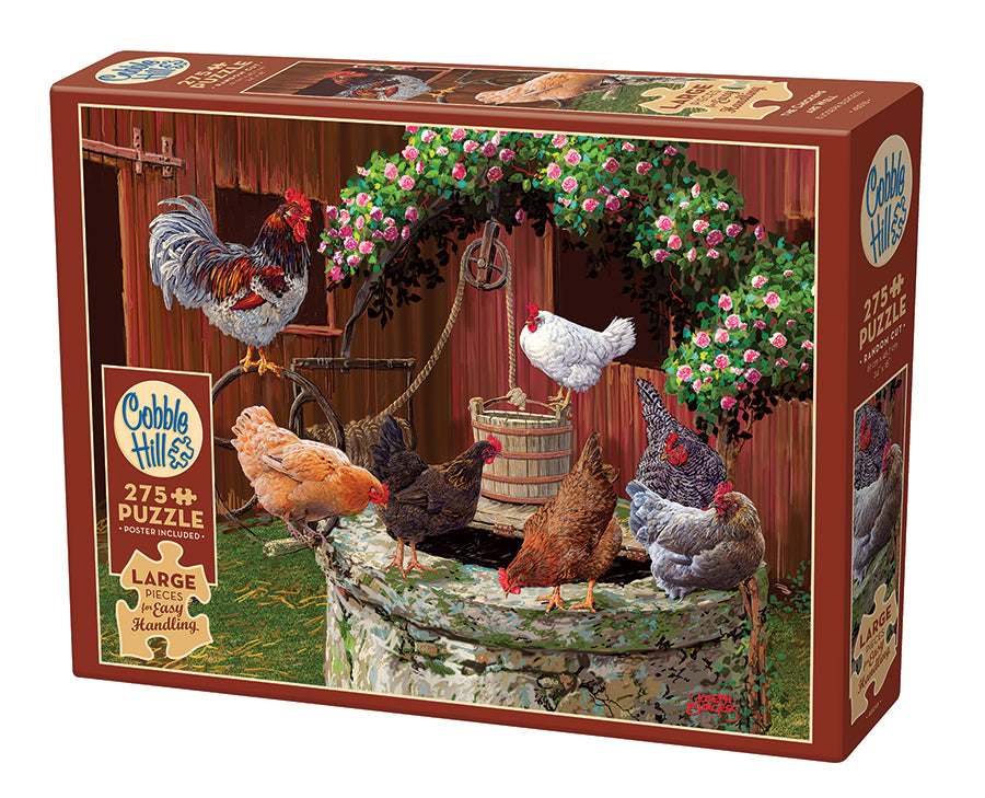 The Chickens are Well 275 piece jigsaw| 48018 |Cobble Hill Puzzles ...